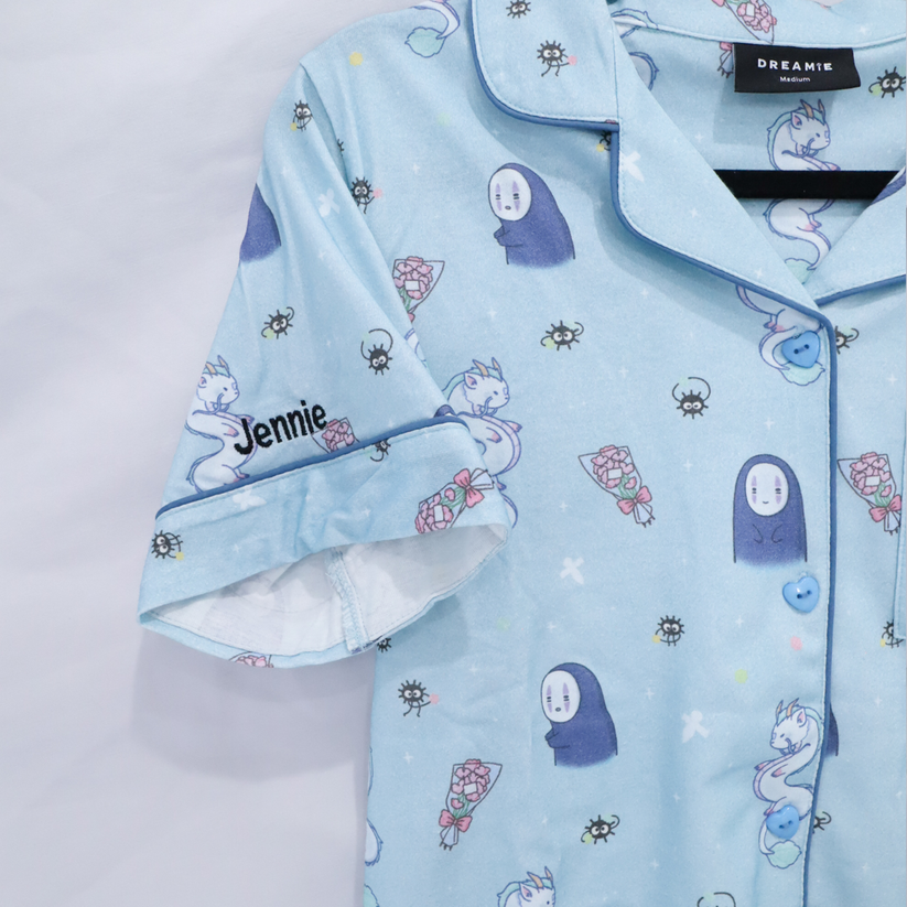 Girl's Spirited Creatures Blue Sleep Set – Dreamie Clothing
