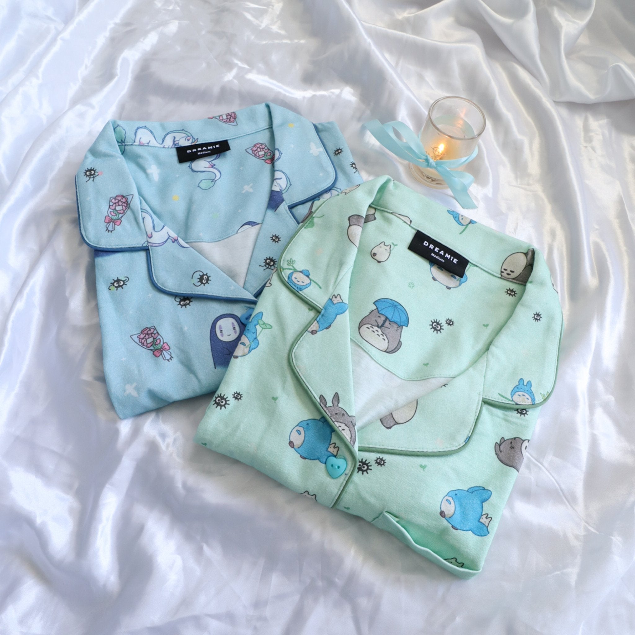 Girl's Spirited Creatures Blue Sleep Set – Dreamie Clothing